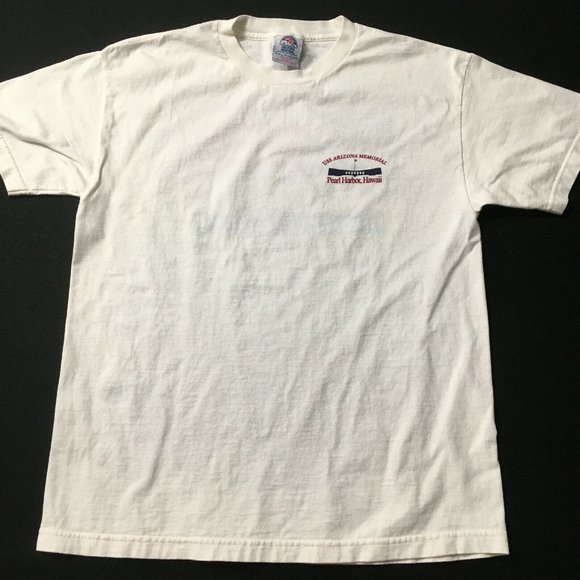 Arizona Memorial | Shirts | Ff Vintage Uss Arizona Memorial Pearl ...